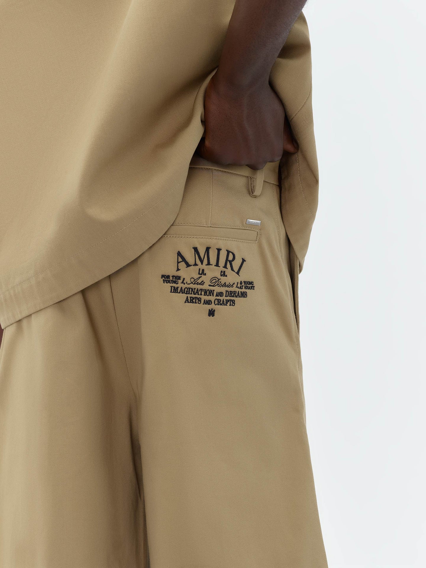 Amiri Arts Distirict Chino Short Sepia Tint – Jet Mexico