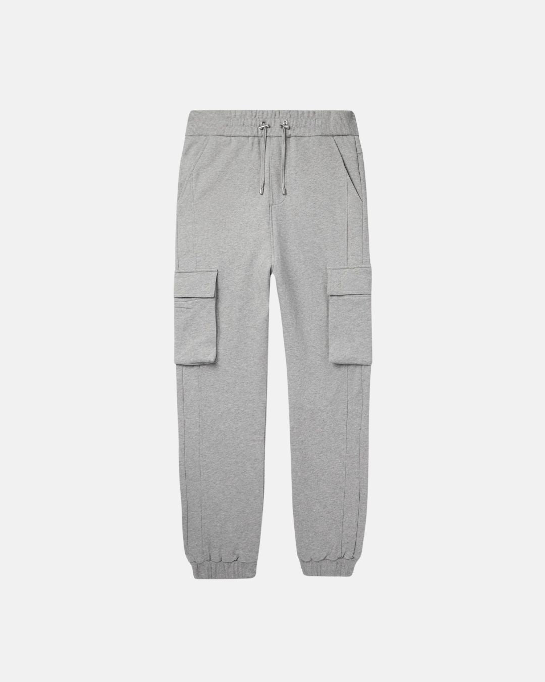 Balmain Print Cargo Sweatpants Grey | Jet Mexico