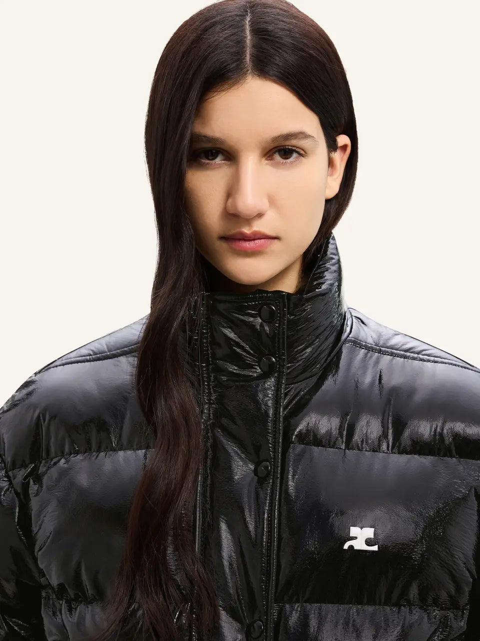 Puffer Jacket Ac Vinyl Black – Jet Mexico