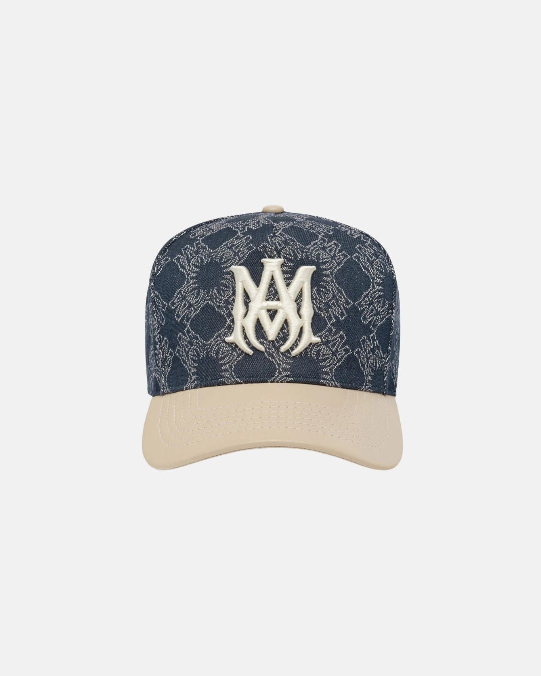 Ma Ma Leather Brim Denim Hat Indigo | Jet Mexico