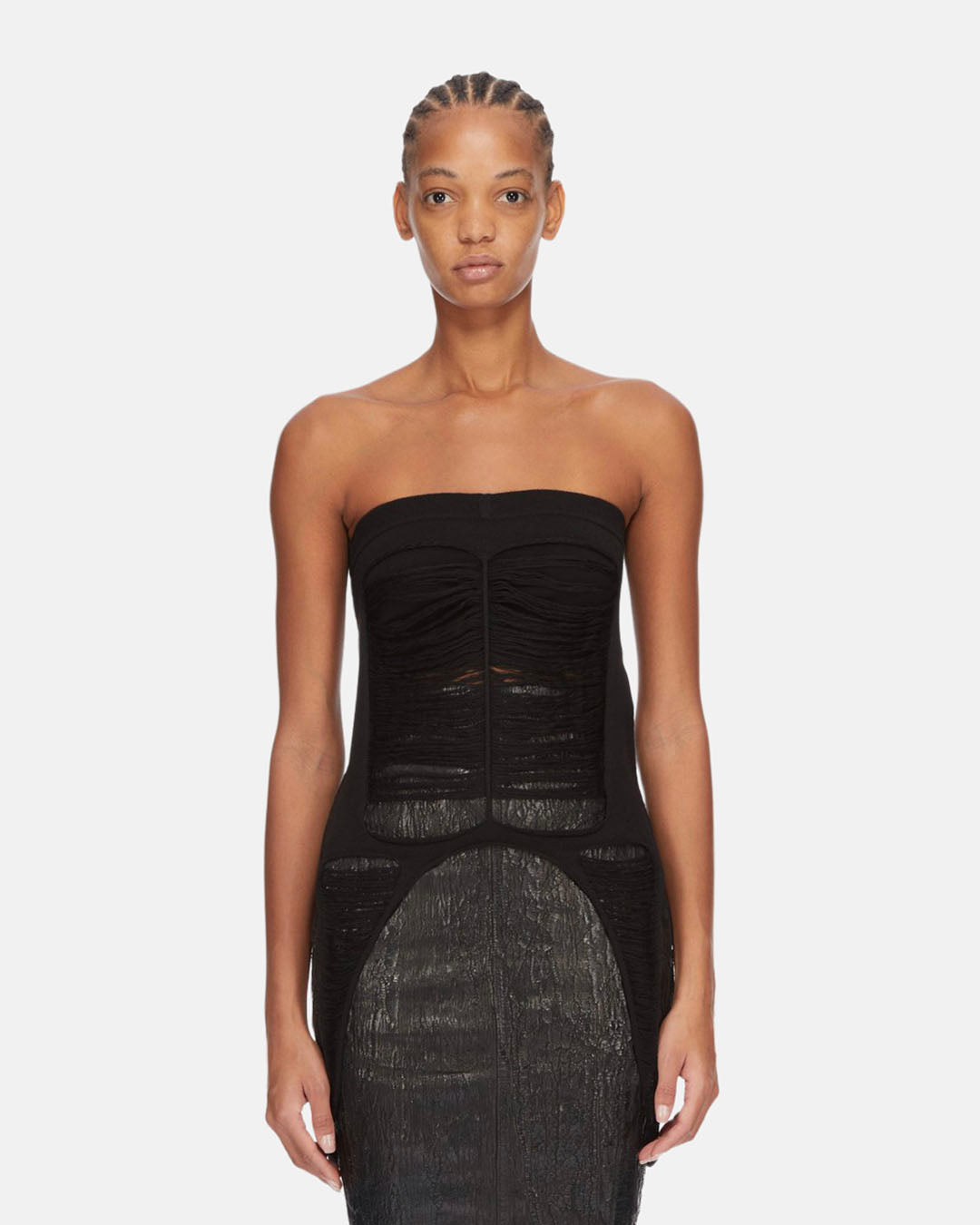 Tanja Strapless Top Black | Jet Mexico